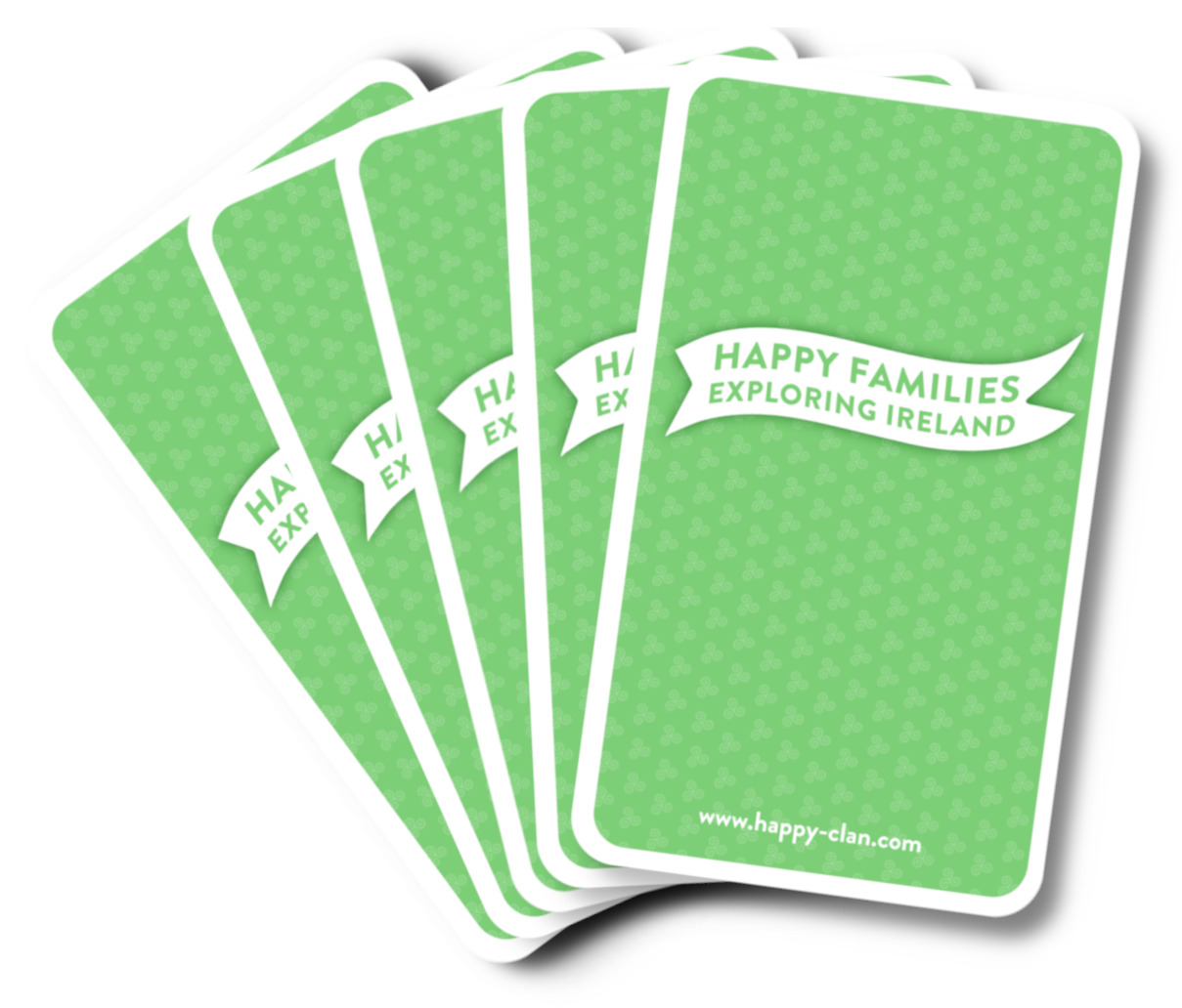 "Happy Families - Exploring Ireland" Card Game - Happy Clan